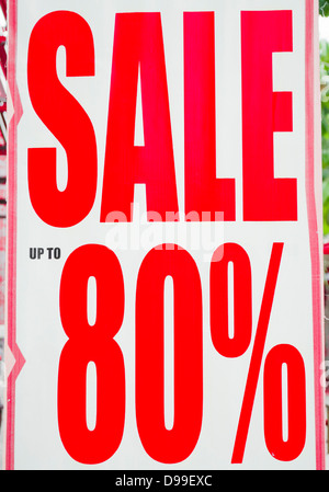 Sale 80% label set Stock Photo - Alamy