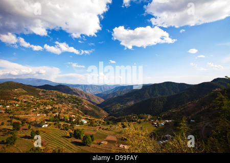 Mountain Range, Kufri, Shimla, Himachal Pradesh, India Stock Photo - Alamy