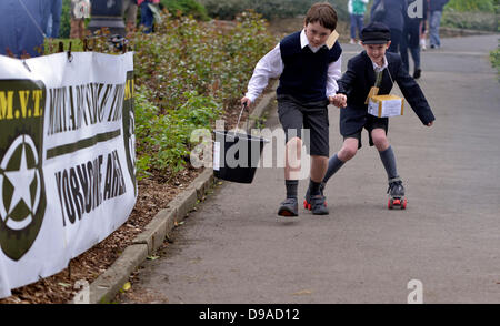 Mineral springs at The Valley Gardens on a snowy morning,Harrogate ...