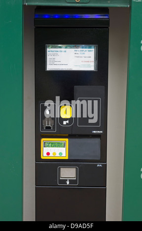 Car park pay machine Stock Photo - Alamy