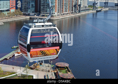 Emirates Cable Car, Greenwich, London, England, United Kingdom Stock ...