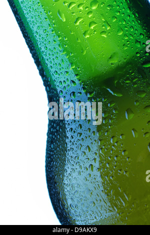 detail of beer glass with drops of water Stock Photo - Alamy