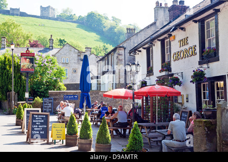 The Castle Pub, Castleton, Peak District, Derbyshire, England, United ...