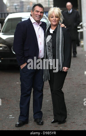 Paddy Doherty, wife Roseanne Doherty outside the RTE studios for 'The ...