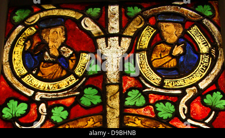 Tree of Jesse Window: The Reclining Jesse, King David and Scenes from ...