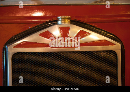 Old Vintage Fire Engine Truck Ladder Museum Stock Photo - Alamy
