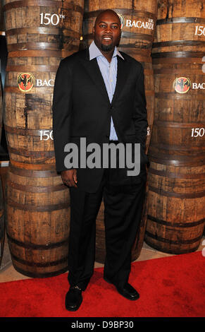 Glen Rice at the Bacardi 150th Anniversary Celebration held at the ...