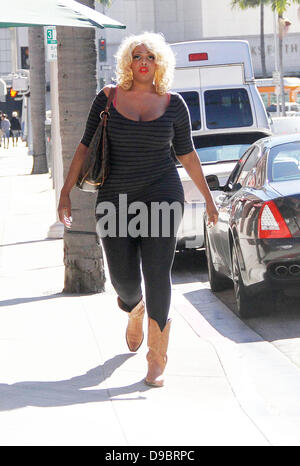 Amazon Ashley out and about in Beverly Hills Beverly Hills, California ...