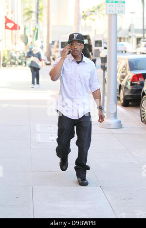 Fredro Starr real name Fredro Scruggs out and about in Beverly Hills ...