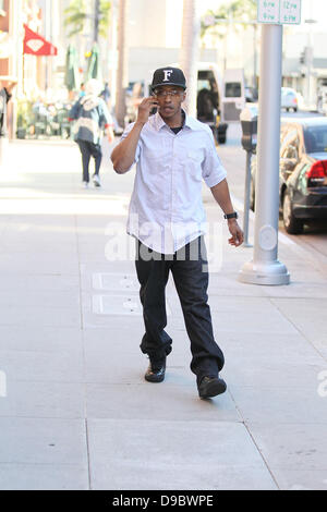 Fredro Starr real name Fredro Scruggs out and about in Beverly Hills ...