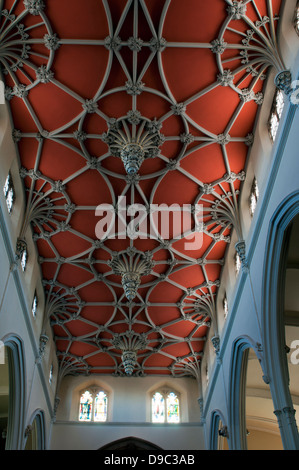 St. Matthew`s Church ceiling, Walsall, West Midlands, England, UK Stock ...