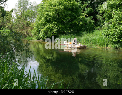 The River Bure at Coltishall Green, Norfolk, Broads National Park Stock ...