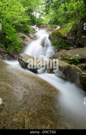 Swiftwater Falls, Franconia Notch State Park, New Hampshire Stock Photo ...