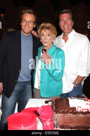 Peter Bergman The Young & Restless 38th anniversary on set press party ...