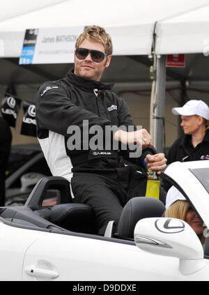 Brian McFadden Lexus Celebrity Challenge 2011 Driver Training Day 1 at ...
