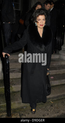 Bianca Jagger London Fashion Week A/W 2011 - Julien Macdonald ...
