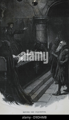 Spanish Inquisition (late 15th century). Spanish Jew before the Grand ...