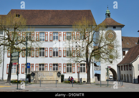 Stadthaus, Laufen, Basel-Landschaft, Switzerland Stock Photo - Alamy