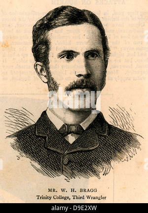 William Henry Bragg (1862-1942) English physicist. Founder of X-ray ...