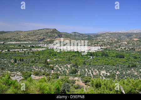 The village of Massari, Rhodes (Rodos), The Dodecanese, South Aegean ...