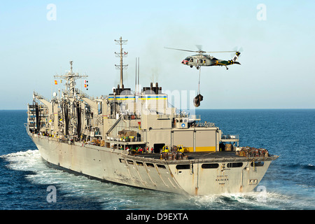US Naval Fast Sealift Cargo Ships Denebola and Regulus Docked at ...