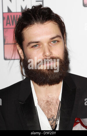 Simon Neil of Biffy Clyro Shockwaves NME Awards 2011 held at the O2 ...