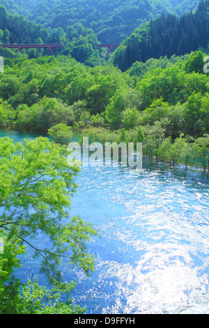 Tama river, Akita Prefecture Stock Photo - Alamy
