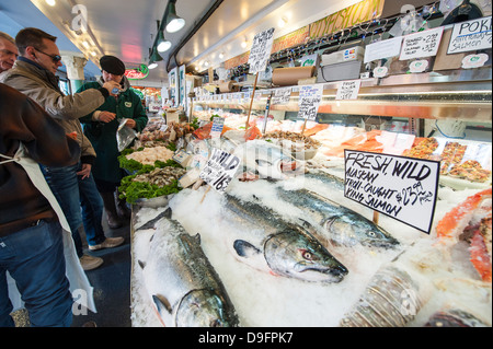 Pikes Place Fish Market in Seattle, Washington Stock Photo - Alamy