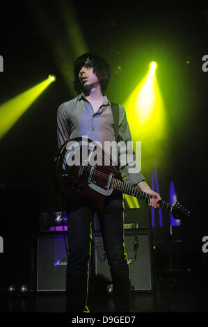 Barrie Cadogan, of Primal Scream performing their Screamadelica Live ...