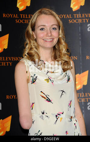 Cerrie Burnell at the RTS Programme Awards at The Grosvenor House Hotel ...