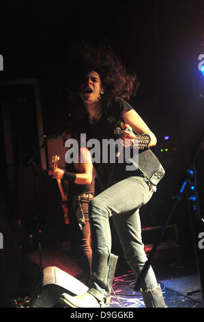 Heavy metal band, Holy Grail performing live at the O2 Arena ...