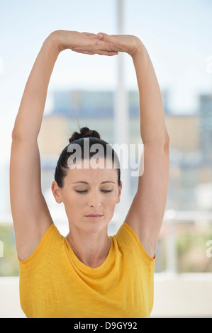 Close Up of Woman Exercising Stock Photo - Alamy