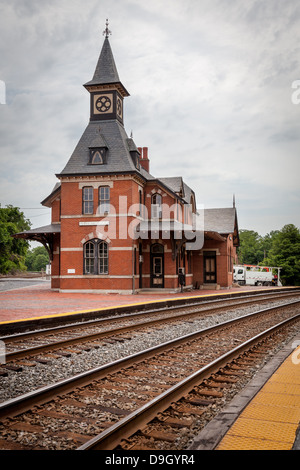 Point Of Rocks Railroad Station, Point of Rocks, Maryland Stock Photo ...