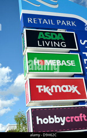 Maidstone, Kent, England, UK. Asda Living store in St Peter's Street ...
