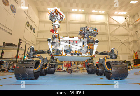 Curiosity rover during mobility testing. This is the rover for the Mars ...