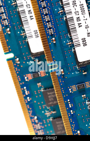 Computer memory modules for extra RAM Stock Photo - Alamy