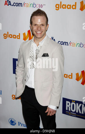 Zac Young at arrivals for 22nd Annual GLAAD Media Awards New York ...