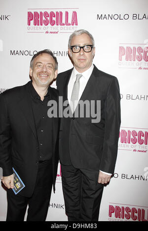 Marc Shaiman and Scott Wittman Broadway opening night of 'Nice Work If ...