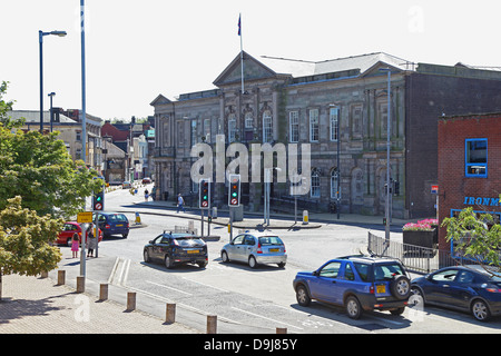 Longton town Hall Longton Stoke-on-Trent The Potteries North ...