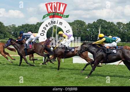 Cologne horse racing track Germany Stock Photo - Alamy