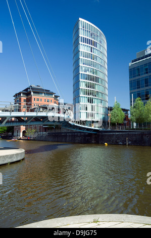 Eye Tower and River Avon, Temple Quay, Bristol Stock Photo - Alamy
