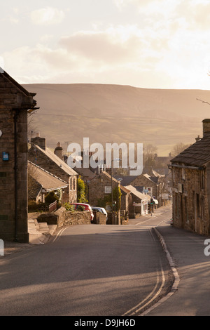 The Peak District village of Hathersage, Derbyshire, England, UK Stock ...