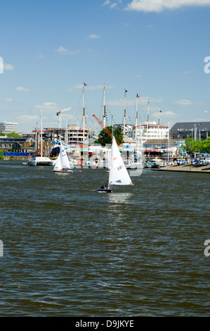 Brunels ship The S S Great Britain, Floating Harbour, Bristol, England ...