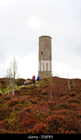 Scolty Tower at the top of Scolty Hill near Banchory, Aberdeenshire ...