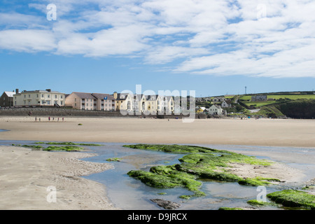 Broad Haven Bay, Pembrokeshire Wales Stock Photo - Alamy