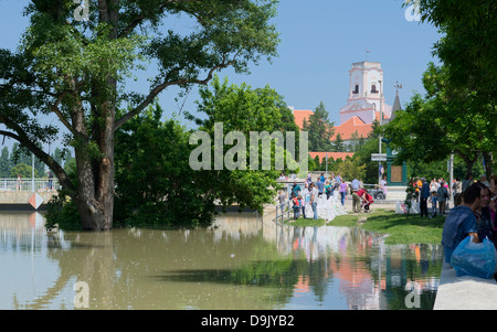 River Raba in Gyor, Hungary Stock Photo - Alamy