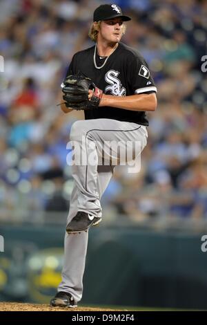 Chicago White Sox pitcher Addison Reed is shown during a baseball game ...