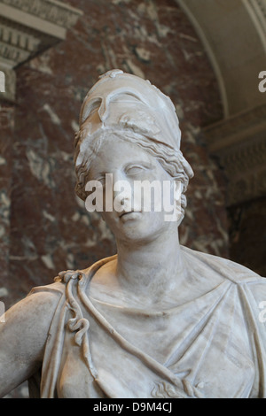 Athena Statue - Louvre Museum Stock Photo - Alamy