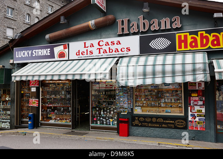 tabacs tobacco cigars and cigarettes tax free shopping in andorra la ...