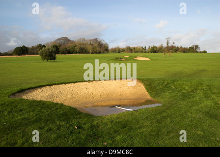 A long period of rain brings a waterlogged golf course on the south ...
